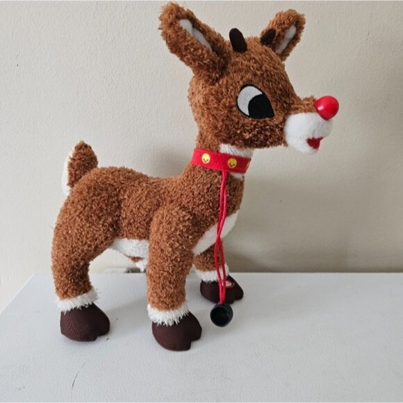 Hallmark | Toys | Hallmark Dont Cover My Nose Rudolph Talking Lights ...